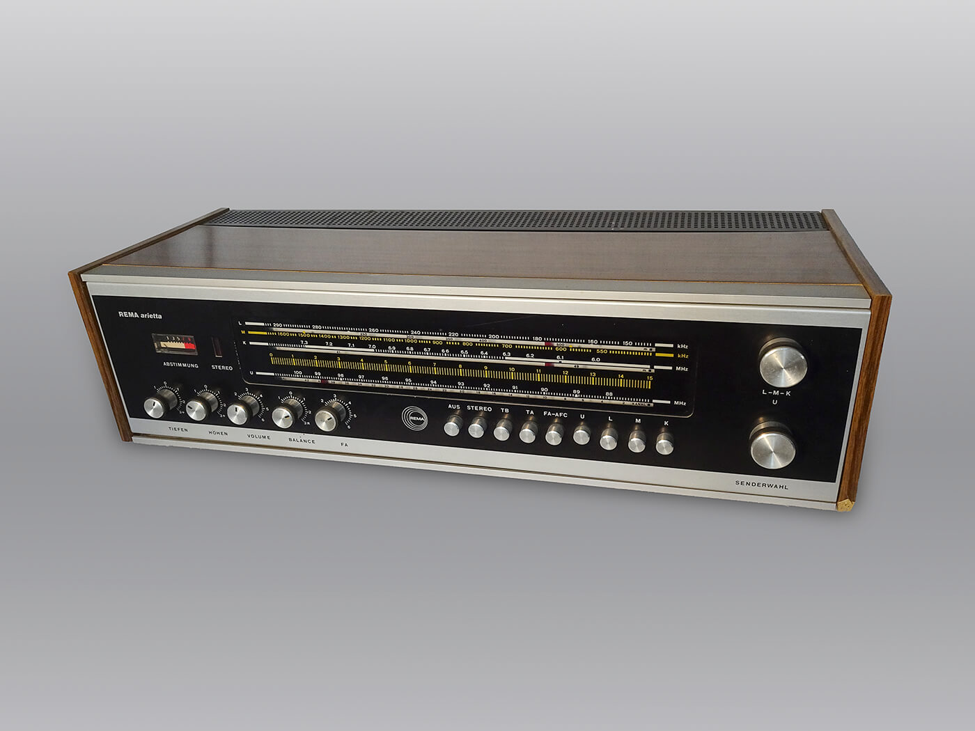 Radio Rema Rundfunktechnik Stollberg Arietta 730 - RFT Verein Stassfurt